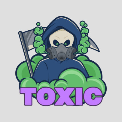 Placeit - Twitch Emote Maker Featuring a Happy Grim Reaper