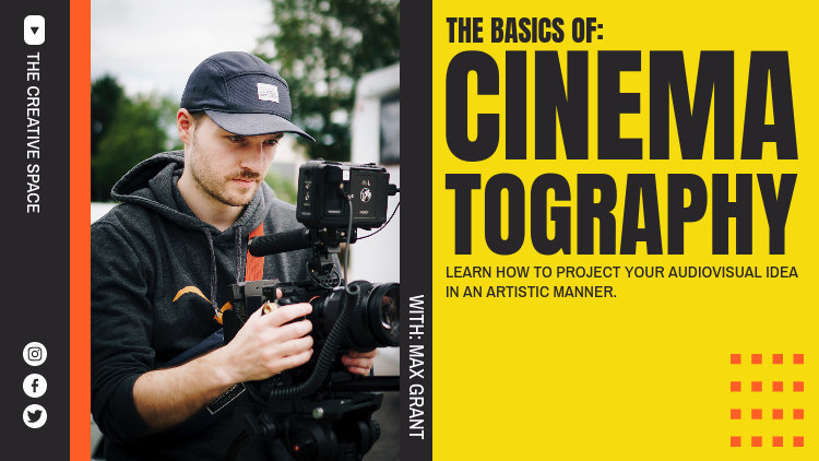 Placeit - YouTube Thumbnail Template for a Basic Cinematography Video Course