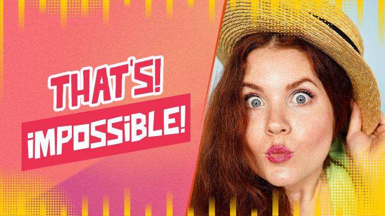 Placeit - YouTube Thumbnail Template Featuring a Woman with Surprised Eyes