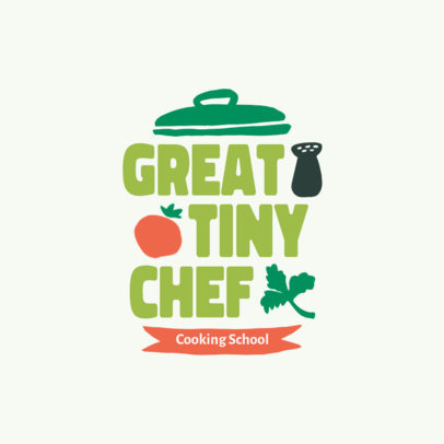 Placeit - Cooking Academy Logo Template for Kids