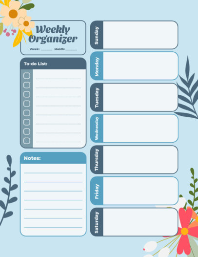Placeit - Modern Planner Design Creator for a Financial Organizer