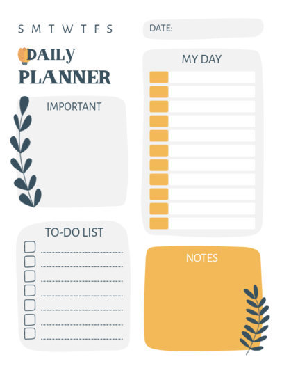 Placeit - Planner Cover Generator Featuring a Motivational Quote
