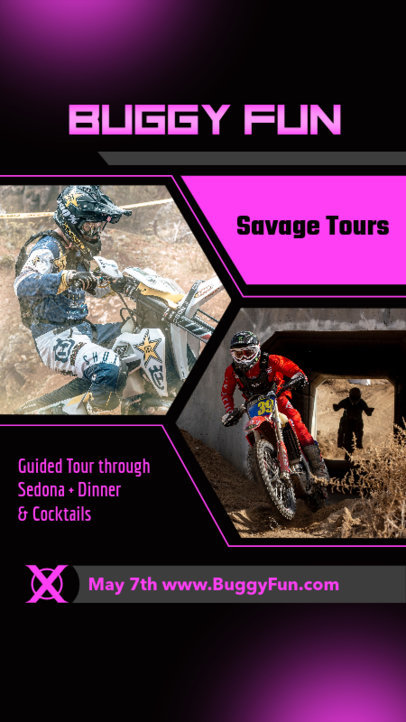 Placeit - Off-Road Instagram Story Maker to Promote an ATV Experience