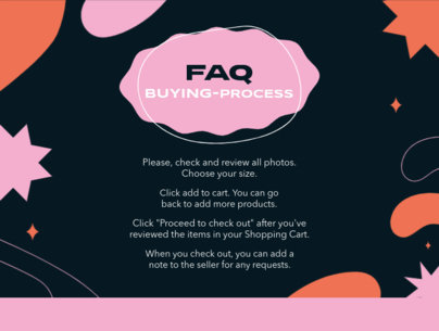 Placeit - Etsy Listing Template With a FAQ for a POD Shop