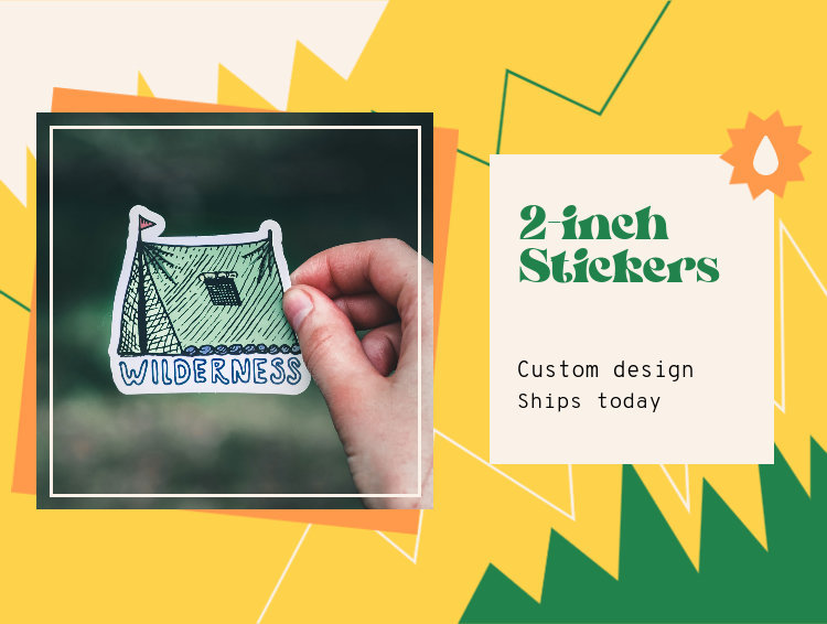 Placeit - Etsy Listing Generator Featuring a Sticker Picture and ...