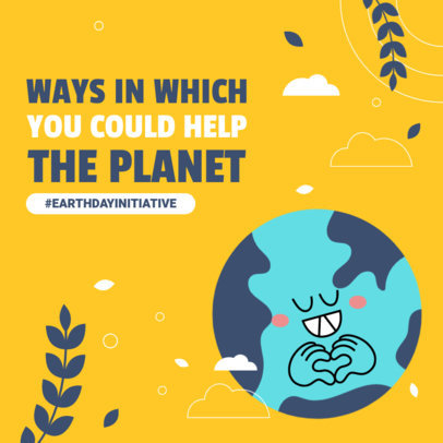 Placeit - Carousel Instagram Post Template With Eco-Friendly Ideas for ...