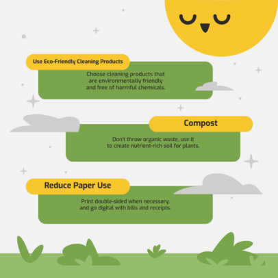 Placeit - Eco-Friendly Instagram Post Maker for an Earth Day Carousel