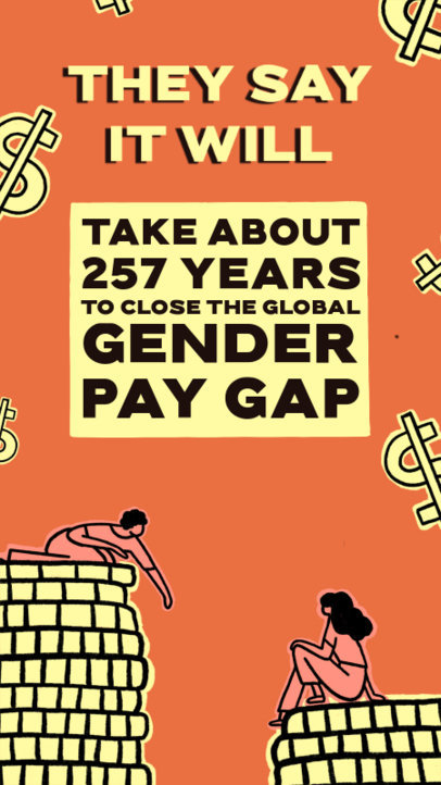 Placeit - Instagram Story Maker Featuring Illustrated Coins with a ...