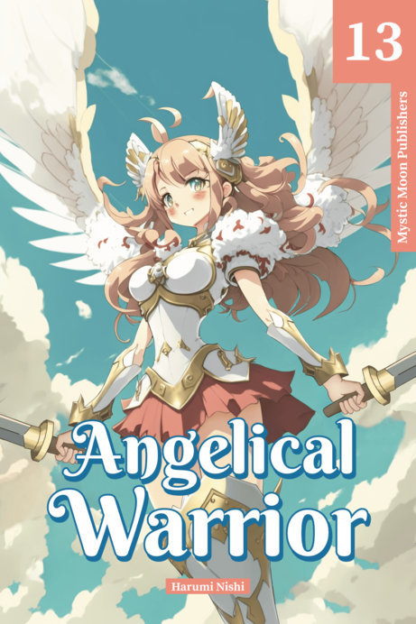 Placeit - Fantasy Book Cover Maker Featuring an Anime Angelical Warrior