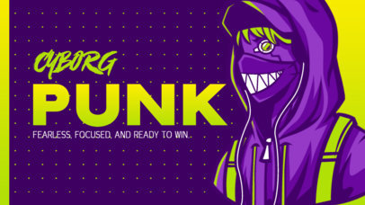 Placeit - Cyberpunk 2077-Inspired Discord Theme Template with a Female ...