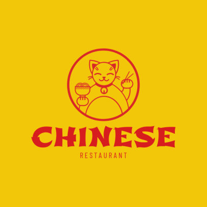 Placeit - Chinese Restaurant Logo Maker for an Asian Buffet