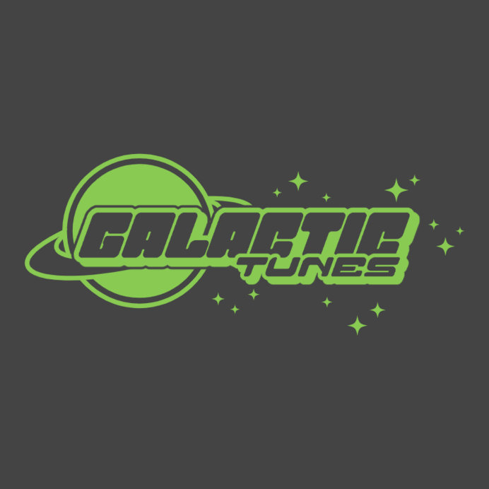 Placeit - Y2K-Inspired Logo Template for a Radio Station with a Planet Icon