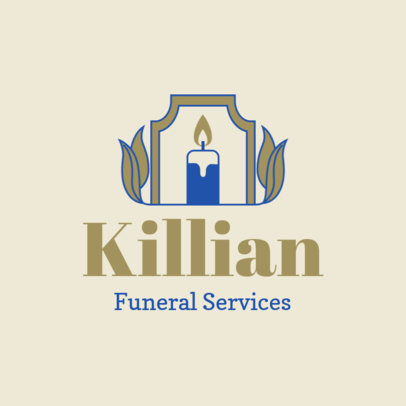 Placeit - Funeral Services Logo Maker Featuring a Tree Icon