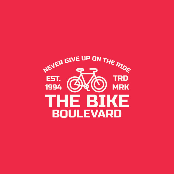 Placeit - Logo Maker for a Bicycle Shop Featuring a Bike Icon