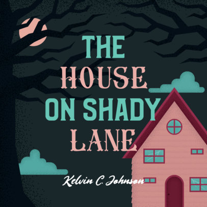 Placeit - Horror Podcast Cover Maker Featuring an Illustrated Skull