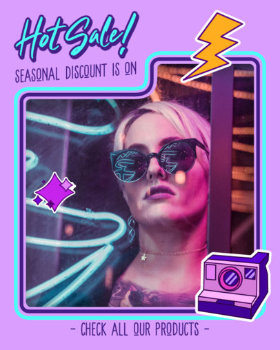 Placeit - Instagram Post Generator with Sunglasses Graphics for a Time ...