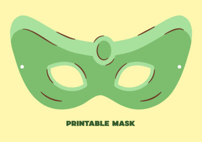 Placeit - Printable Mask Generator Featuring Illustrated Bolts