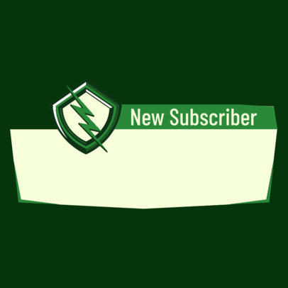 Placeit - Halloween Twitch Alert Box Creator for a New Subscriber