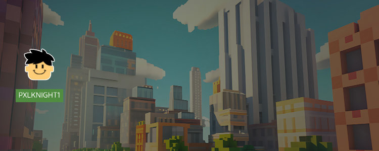 Placeit - Roblox-Inspired Twitch Profile Banner Template Featuring a ...