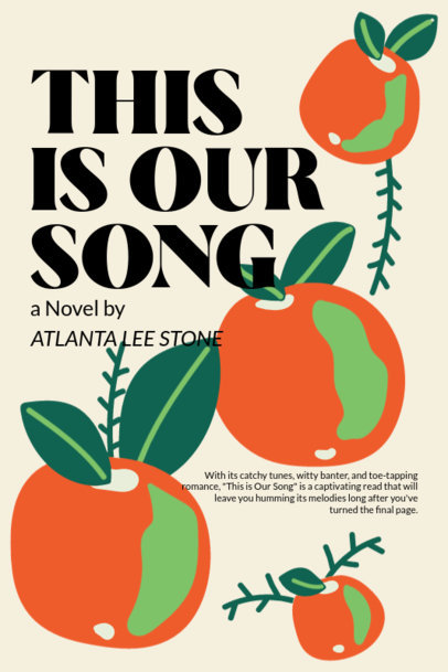 Placeit - Back Book Cover Creator for a Synopsis Text with an ...