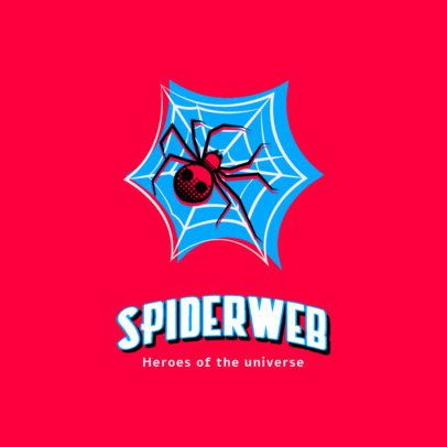 Placeit - Clothing Store Logo Creator Featuring a Spiderverse-Inspired ...