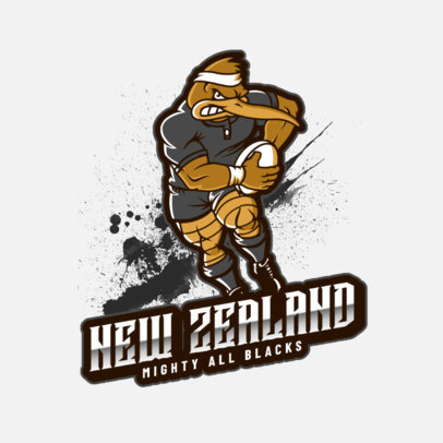 All Blacks Rugby Team Logo