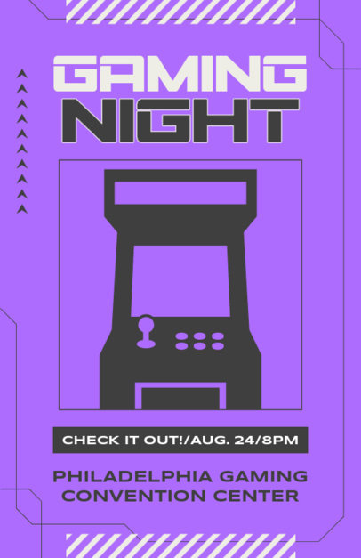 Placeit - Gaming-Themed Flyer Maker for a Tournament Event
