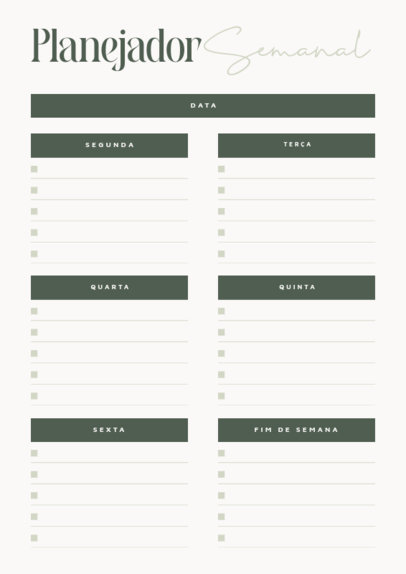 Placeit - To-Do List Planner Design Creator With a Minimalist Aesthetic