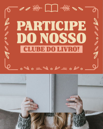 Placeit - Reading Club Instagram Post Maker for a Weekly Book ...