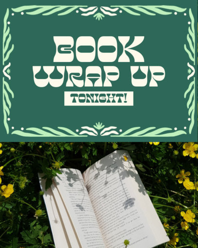 Placeit - Literature-Themed Instagram Post Generator for a Book Club ...