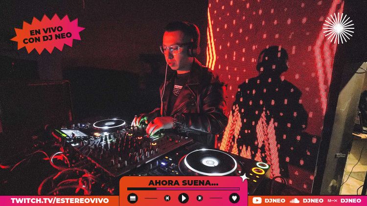 Placeit - Twitch Overlay Maker Featuring a DJ Theme for Music Streamers