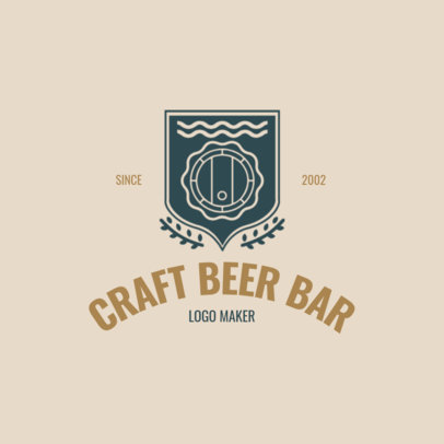 Placeit - Pub Logo Maker with Medieval Shields Graphics