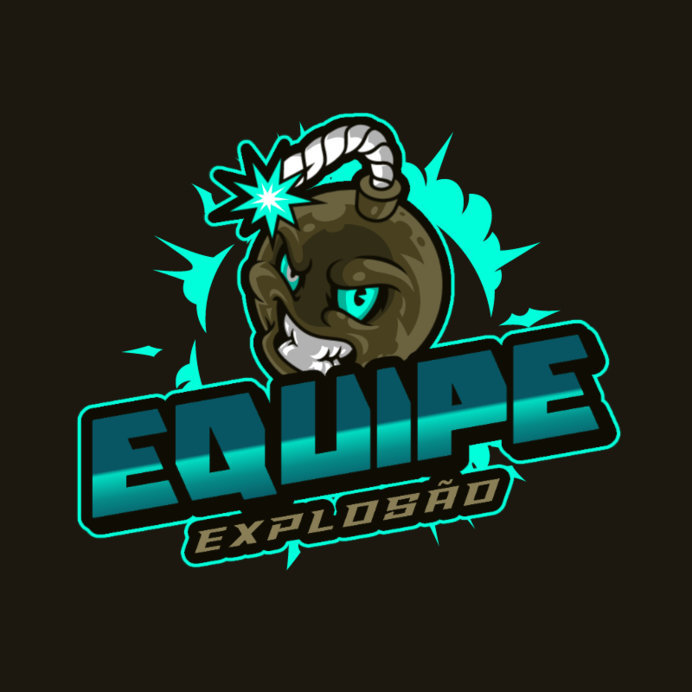 Placeit - Gaming Team Logo Creator Featuring an Illustrated Bomb