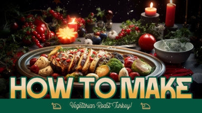 Placeit - Xmas-Themed YouTube Thumbnail Creator for a Grandma's Apple ...