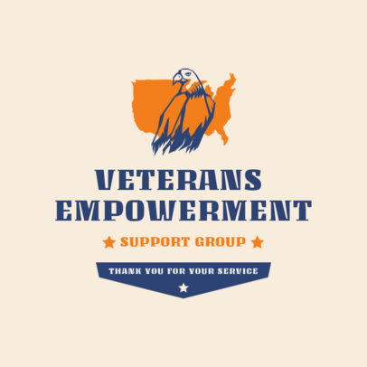 Placeit - Logo Creator for a Non-Profit Veterans Support Organization