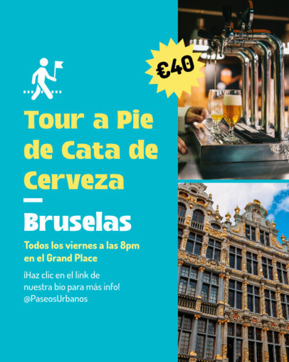 Placeit - Tourism Instagram Post Creator to Promote an Architectural ...