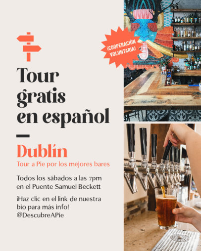 Placeit - Tourism Instagram Post Creator to Promote an Architectural ...