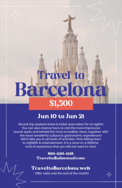 Placeit - Instagram Post Maker Featuring a Booking Reservation Ad to ...