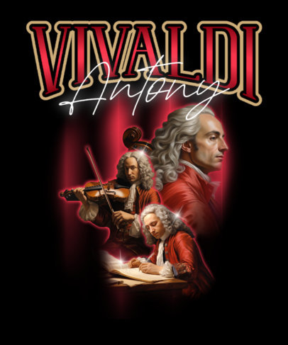 Placeit - T-Shirt Design Creator with an AI-Generated Guitar and ...