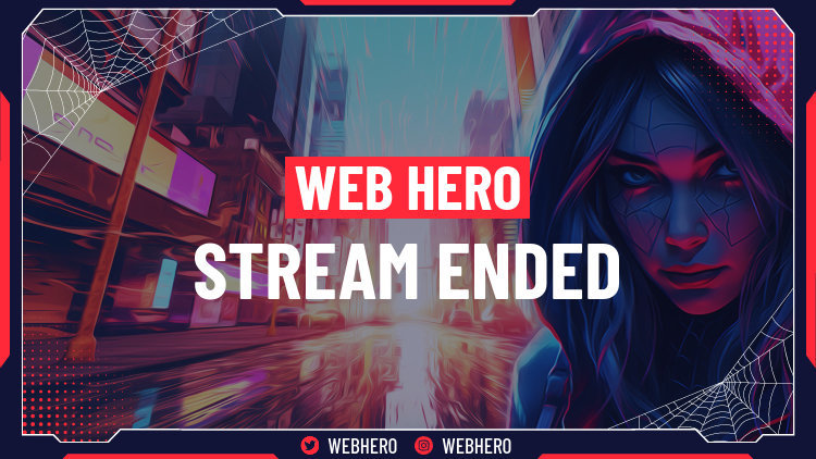 Placeit - Stream-Ended Twitch Screen Creator With a Spiderman-Inspired ...