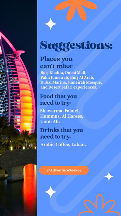 Placeit - Instagram Story Template Featuring Singapore Must-Go Places ...