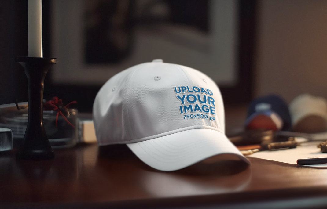Placeit - AI-Generated Mockup Featuring an Embroidered Dat Hat on a ...