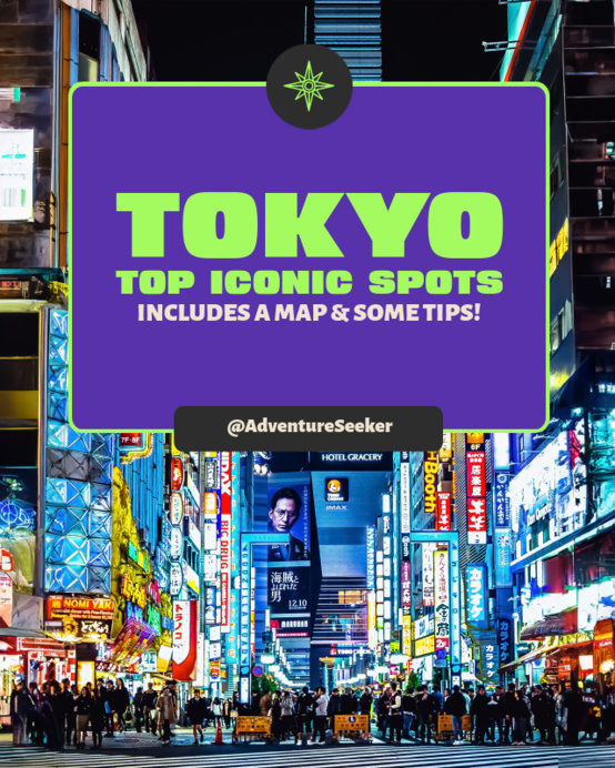 Placeit - Instagram Post Template Featuring Iconic Tokyo Spots