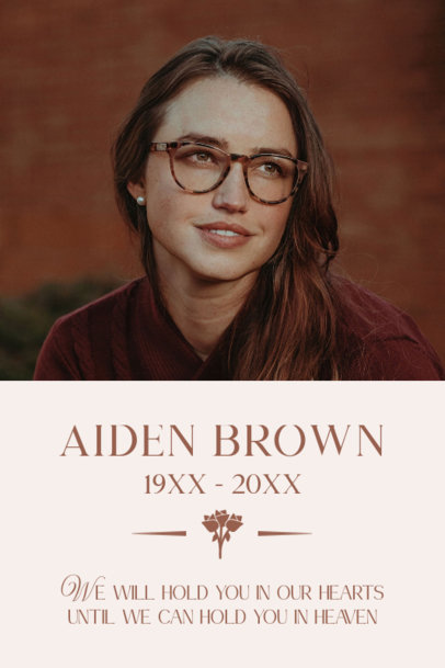 Placeit - Memorial Mug Design Maker Featuring a Sympathy Message and a ...