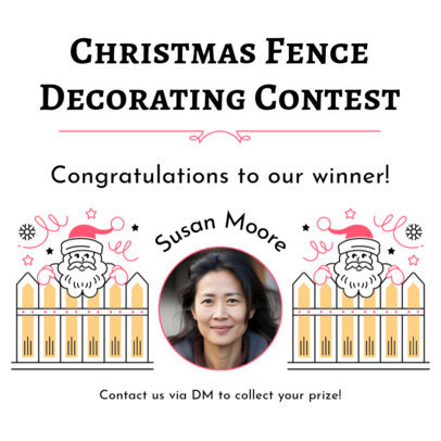 Placeit - Instagram Post Generator for a Christmas Decorating Contest ...