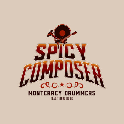 Placeit - Traditional Mexican Music Group Logo Creator Featuring Bold ...