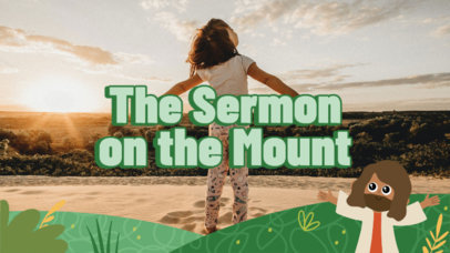 Placeit - YouTube Thumbnail Template for a Faith-Themed Streaming Channel