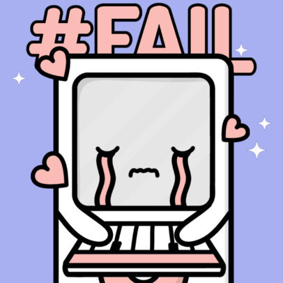 Placeit - Jamming Twitch Emote Template Featuring a Music Player ...