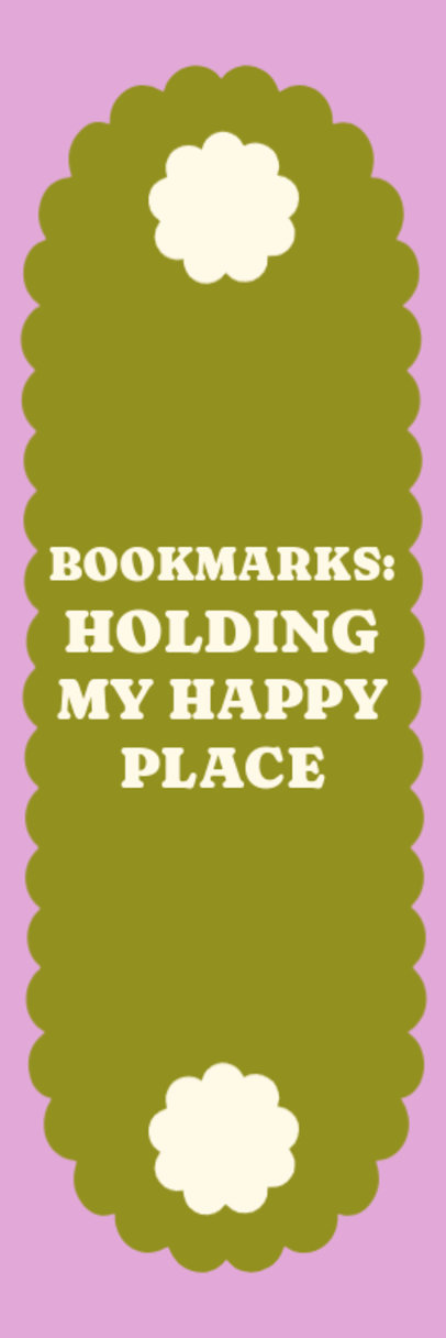 Placeit - Bookmark Design Maker with Wavy Graphics and Sparkles for ...