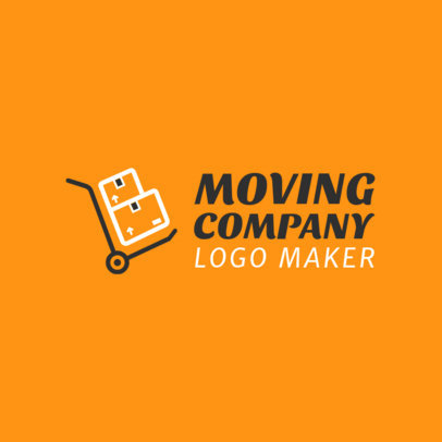 Placeit - Creative Logo Design Template for Moving Services